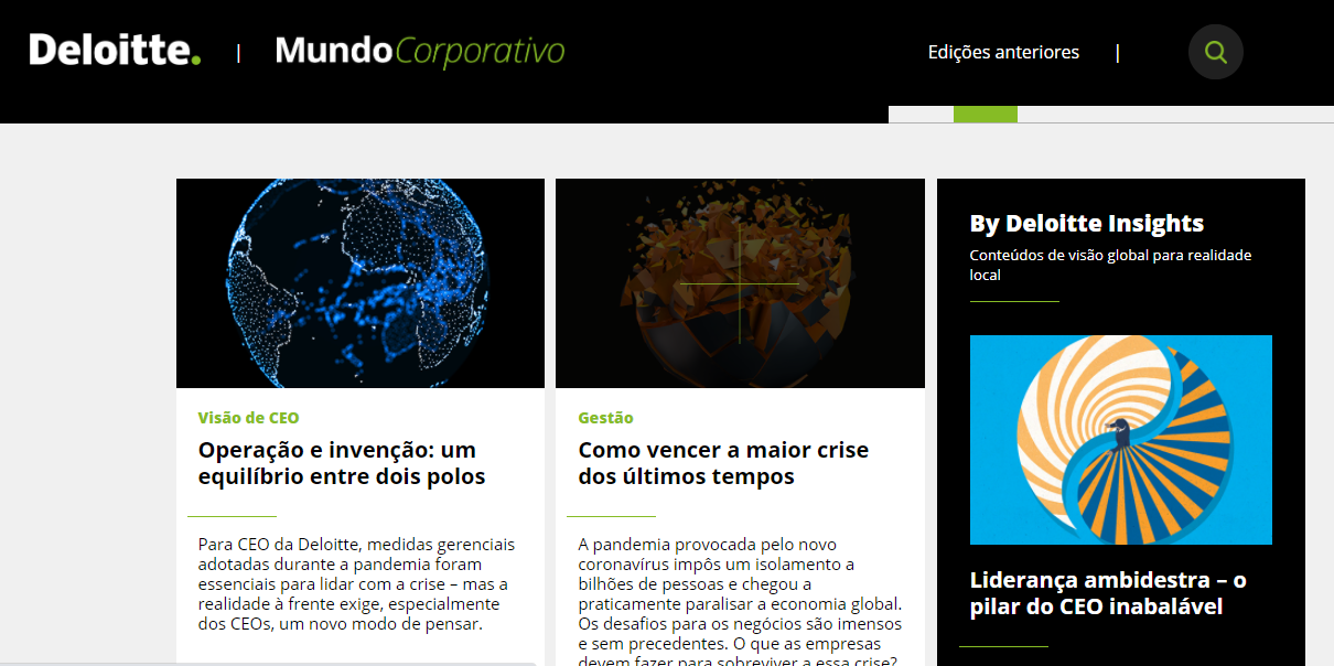 Deloitte aborda os efeitos causados pela pandemia - Portal Aberje